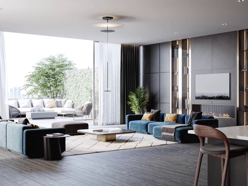 Architectural Visualisation & 3D Rendering Portfolio | Curved Axis